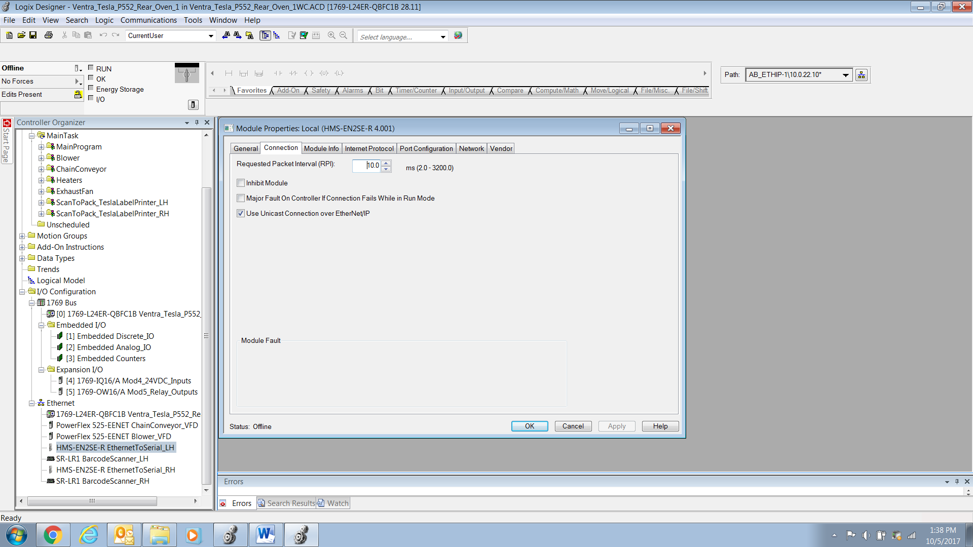 HMS EN2SE-R configuration download issue - Anybus Support - hms.how